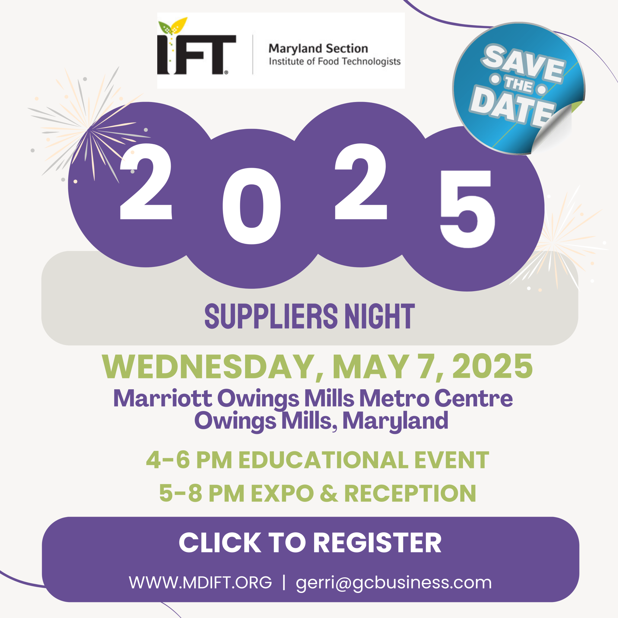 Suppliers Event | Maryland Section IFT